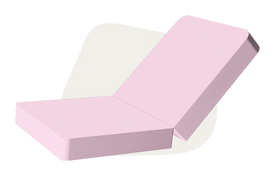Foam play mattress set - Pink – Monboxy